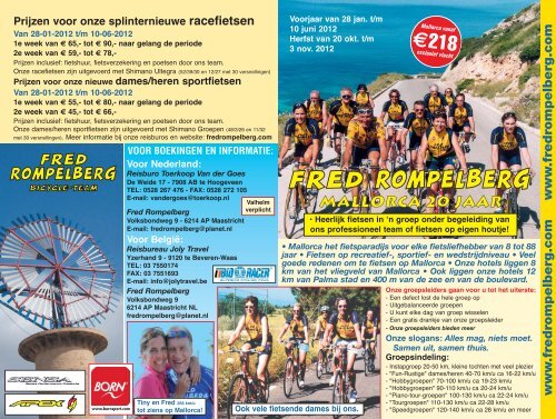 actuele brochure - Fred Rompelberg