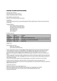 Stagewerkplan - Yvonne Willemse - Verpleegkundig Specialist MANP