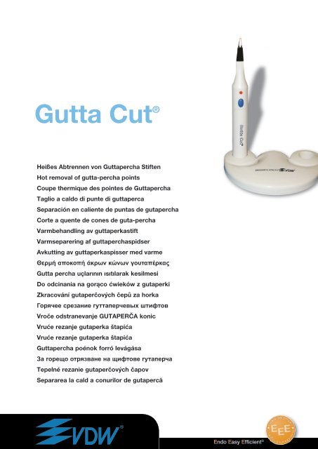 Gutta Cut® - Vdw-dental.com