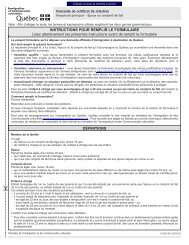 Demande de certificat d 'acceptation du Québec (CAQ)