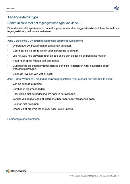 Jane 0 Doe Tegengestelde