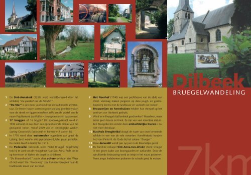 Folder Bruegelwandeling okt09 - Toerisme Dilbeek