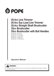 Lawn Mower - Pope Products
