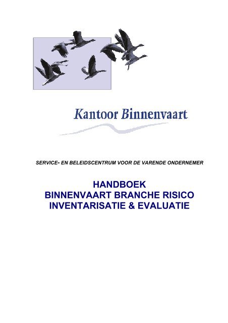handboek binnenvaart branche risico inventarisatie & evaluatie