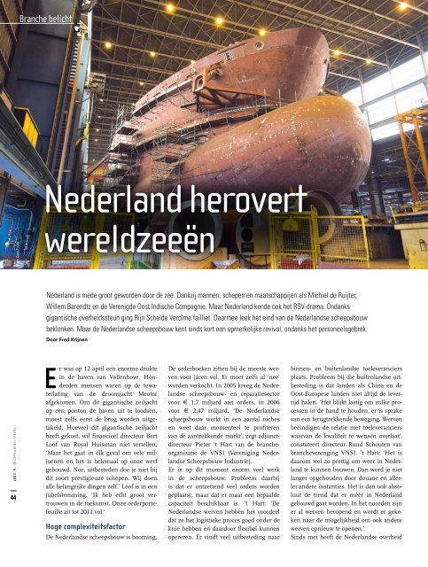 Lees dit artikel in .pdf - Supply Chain Magazine