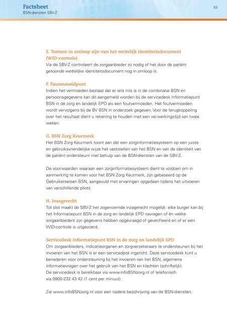 52 Factsheet BSN