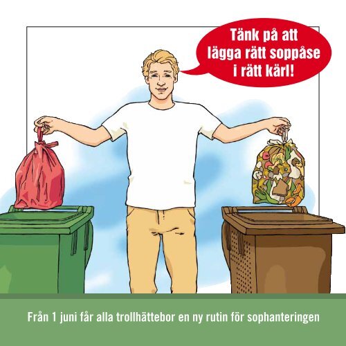 Folder om ny sortering - Sorteringsguiden