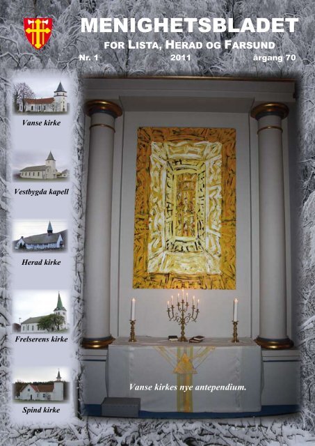 MENIGHETSBLADET - kirke i Farsund - Den norske kirke