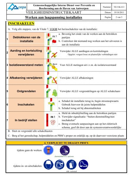 1 2 INSCHAKELEN Gemeensch