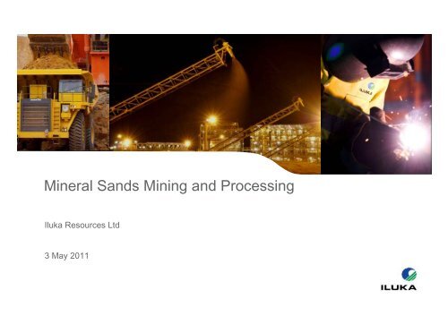 Mineral Sands Mining and Processing - Iluka