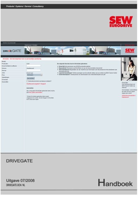 DriveCAD - SEW Eurodrive