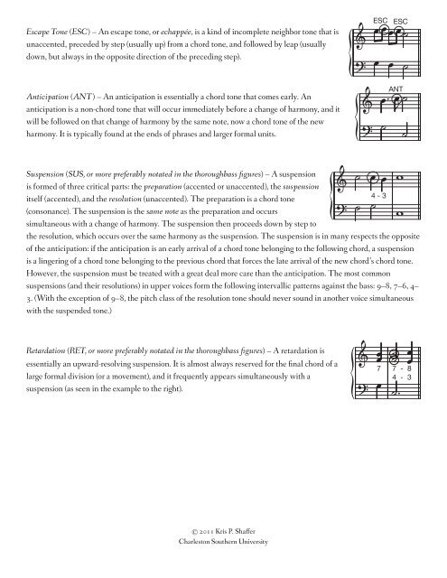 Escape Tone (ESC) – An