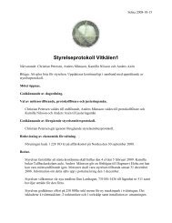 Styrelseprotokoll Vitkålen1 - Brf Vitkålen 1