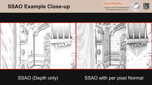 SSAO Example Close-up SSA