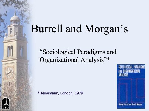 Burrell and Morgan - DaRSIS