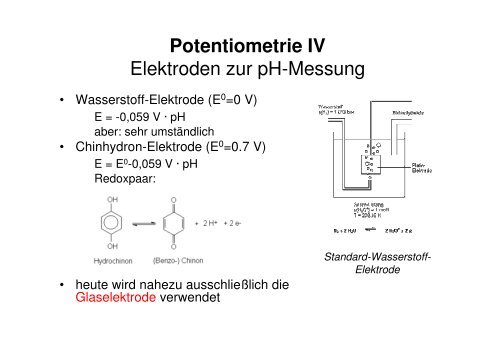 Potentiometrie
