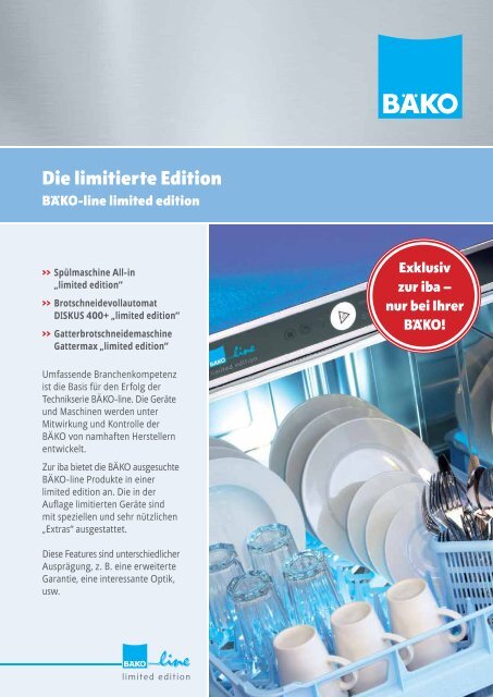 Die limitierte Edition