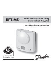 4033 User Guide - Danfoss Randall