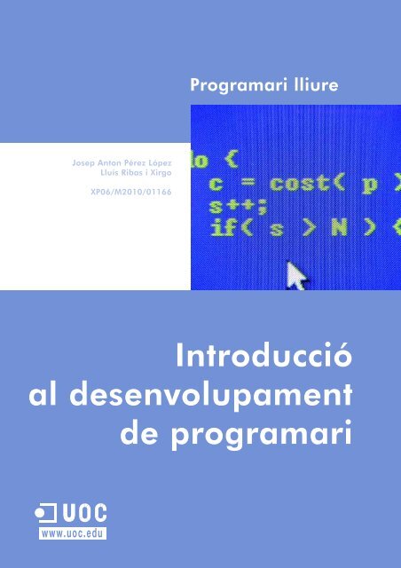 Introducció al desenvolupament de programari - 6 tasses de Java ...