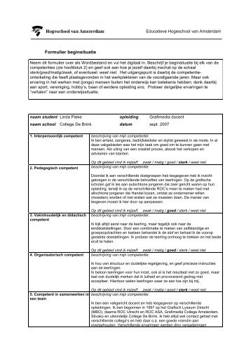 formulier Persoonlijk Activiteitenplan (PAP)
