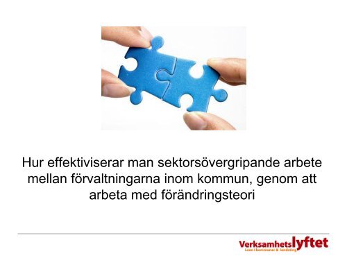 arbeta med förändringsteori