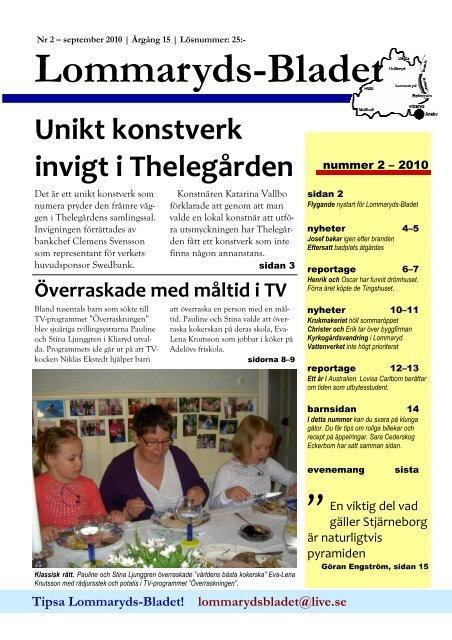 Lommaryds-Bladet - Hullaryds