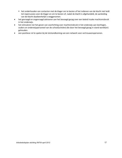 Bijlage 4: Vertrouwensper