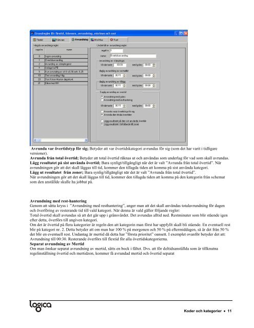 Avrundning av stämplinga