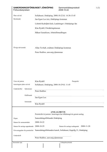 Styrelseprotokoll 081022.pdf - Jönköping
