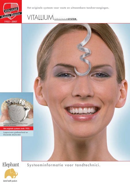 Vitallium Original System - Jubilee Edition