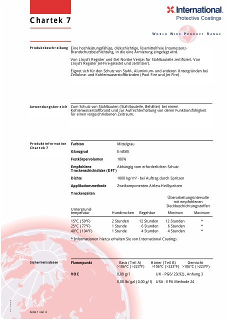Chartek 7 - Barrier Brand- und Bautenschutz Gmbh
