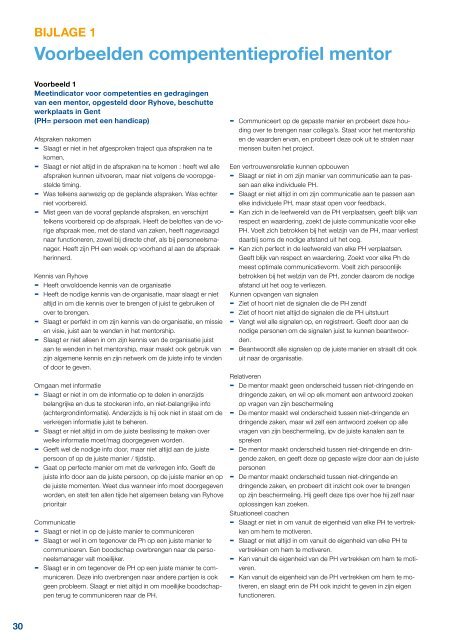 Voorbeeld van een competentieprofiel mentor (pdf ... - Dejuistestoel.be