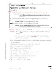APPOSITIVE PRACTICE WORKSHEET - MrsTolin