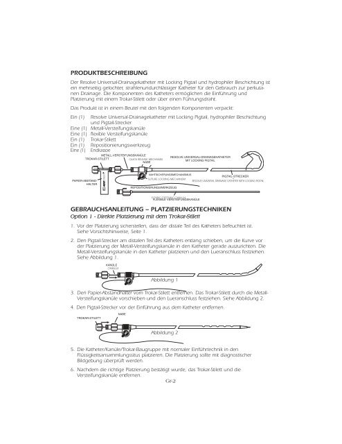 PRODUKTBESCHREIBUNG Der R