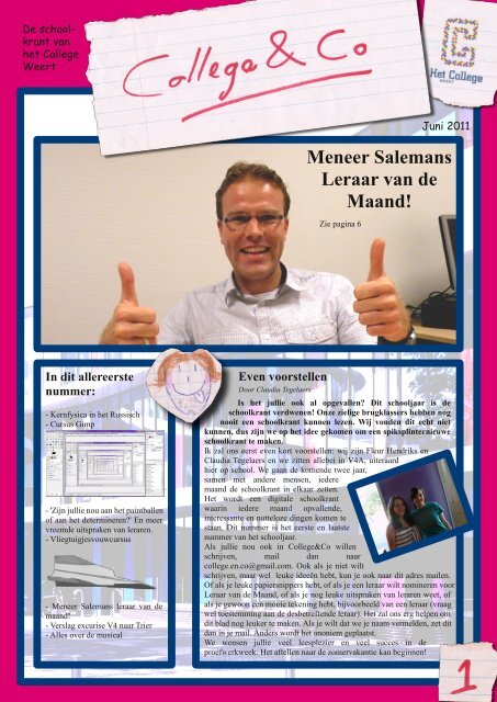 eerste College&Co - Het College Weert