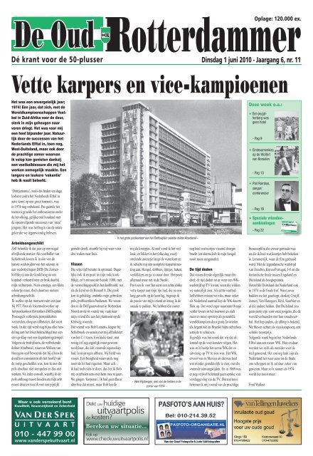 Jaargang 6, nr 11, week 22 - De Oud Rotterdammer