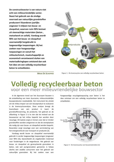 10 Volledig recycleerbaar beton voor een meer milieuvriendelijke ...