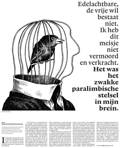 Edelachtbare, De Vrije Wil Bestaat Niet - Harald Merckelbach