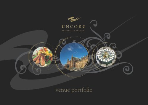 Venues Brochure - Encore Hospitality Services