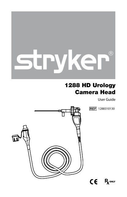 1288 HD Urology Camera Head - Stryker