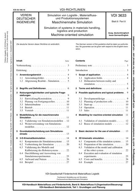 VDI 3633 Blatt 8