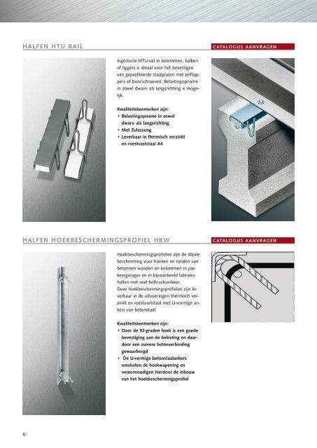 HALFEN HTu rAIL 6 Ingesto