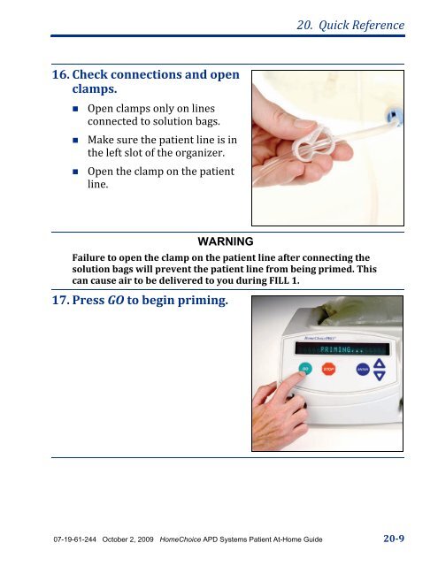 16. Check connections and