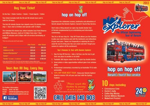 Darwin Explorer Brochure