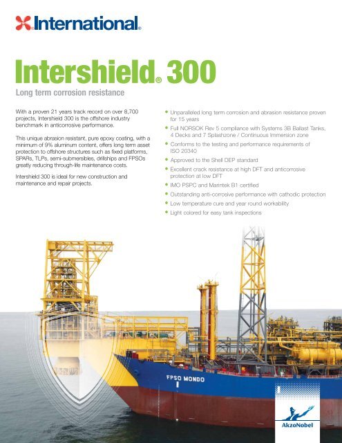 Intershield® 300 - International Paint