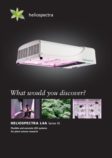 What would you discover? - Heliospectra