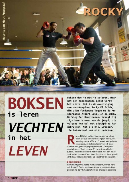 Boksen: leren vechten in het leven - TREF Magazine