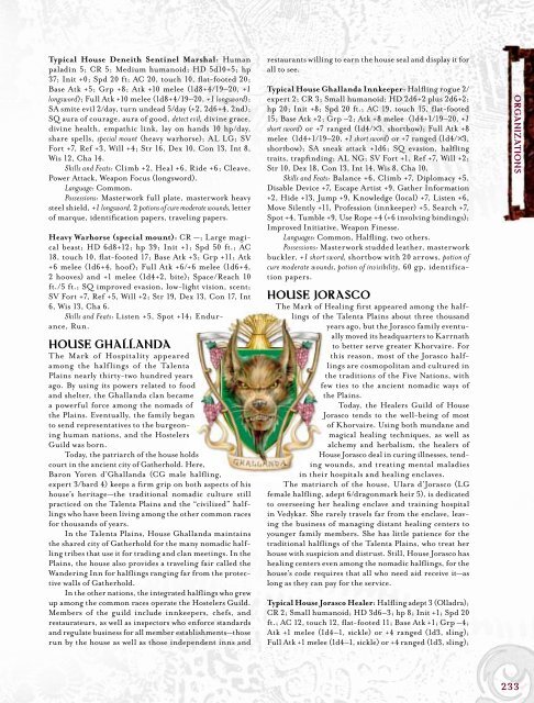 Typical House Deneith Sen