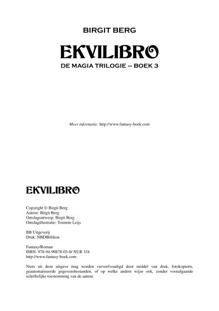 EKVILIBRO - Birgit Berg