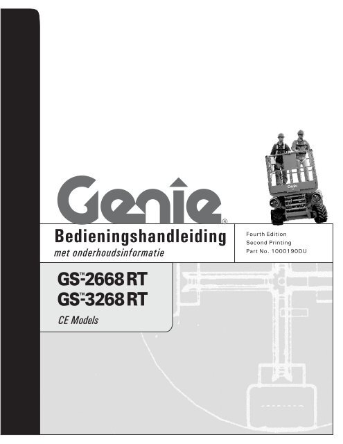 Handleiding hoogwerker - Koopman verhuur